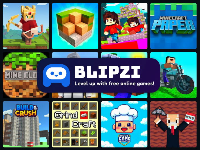 Minecraft Oyunları 🧱 - Blipzi'de Hemen Oyna